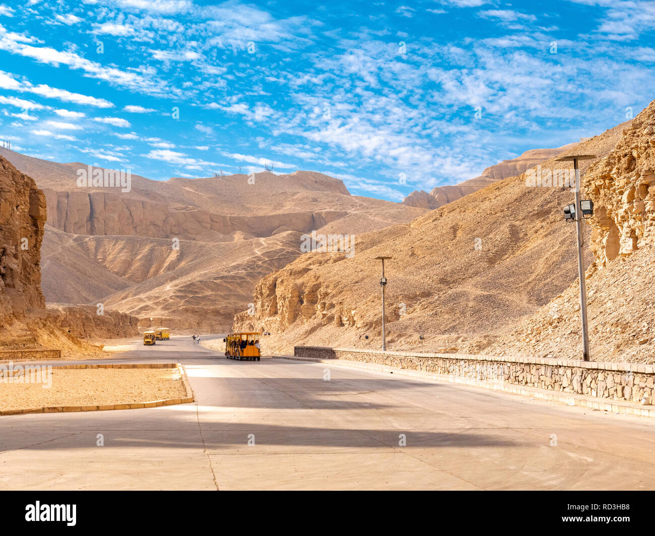 Valley of the Kings the burial place of Egyptian Pharaohs Stock Photo ...