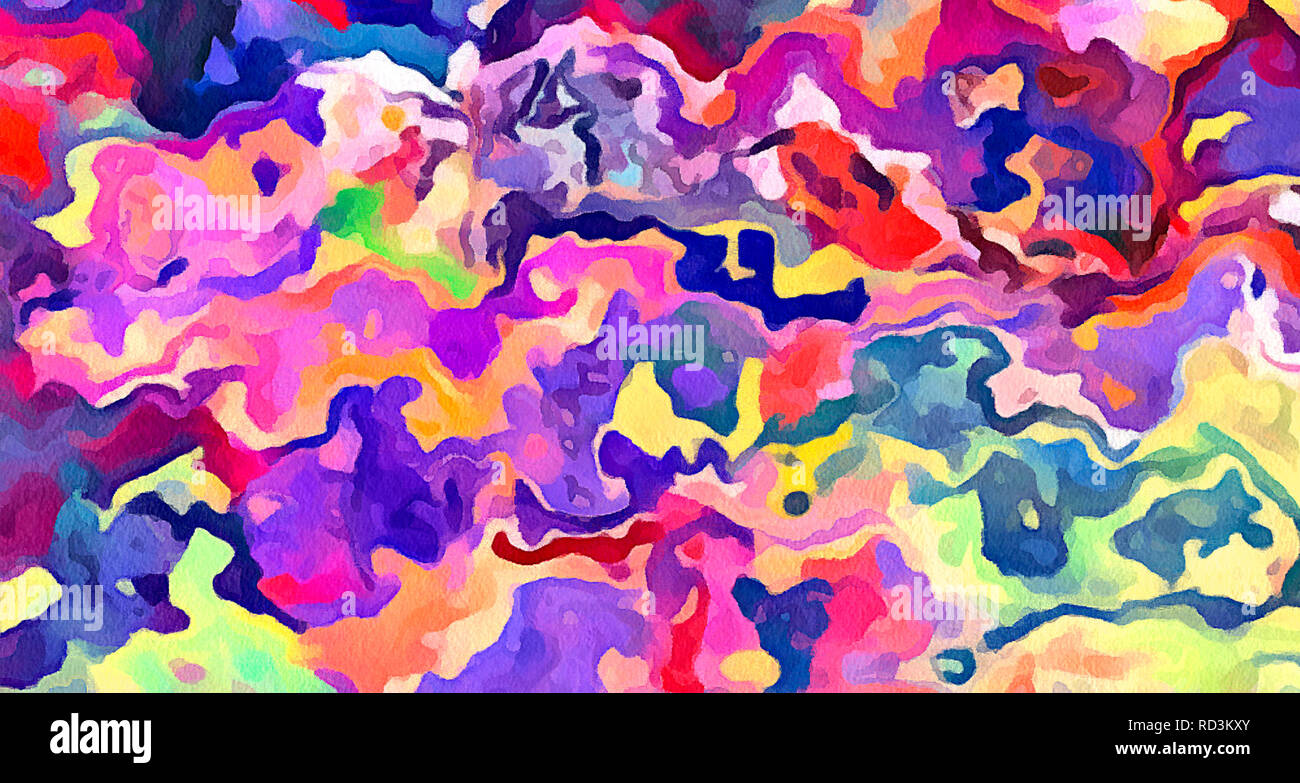 Hand drawn abstract background template for flyer, poster, banner ...