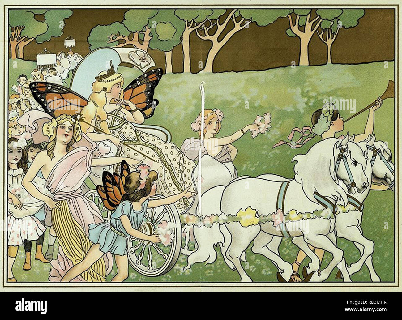 vintage fantasy illustration Stock Photo - Alamy