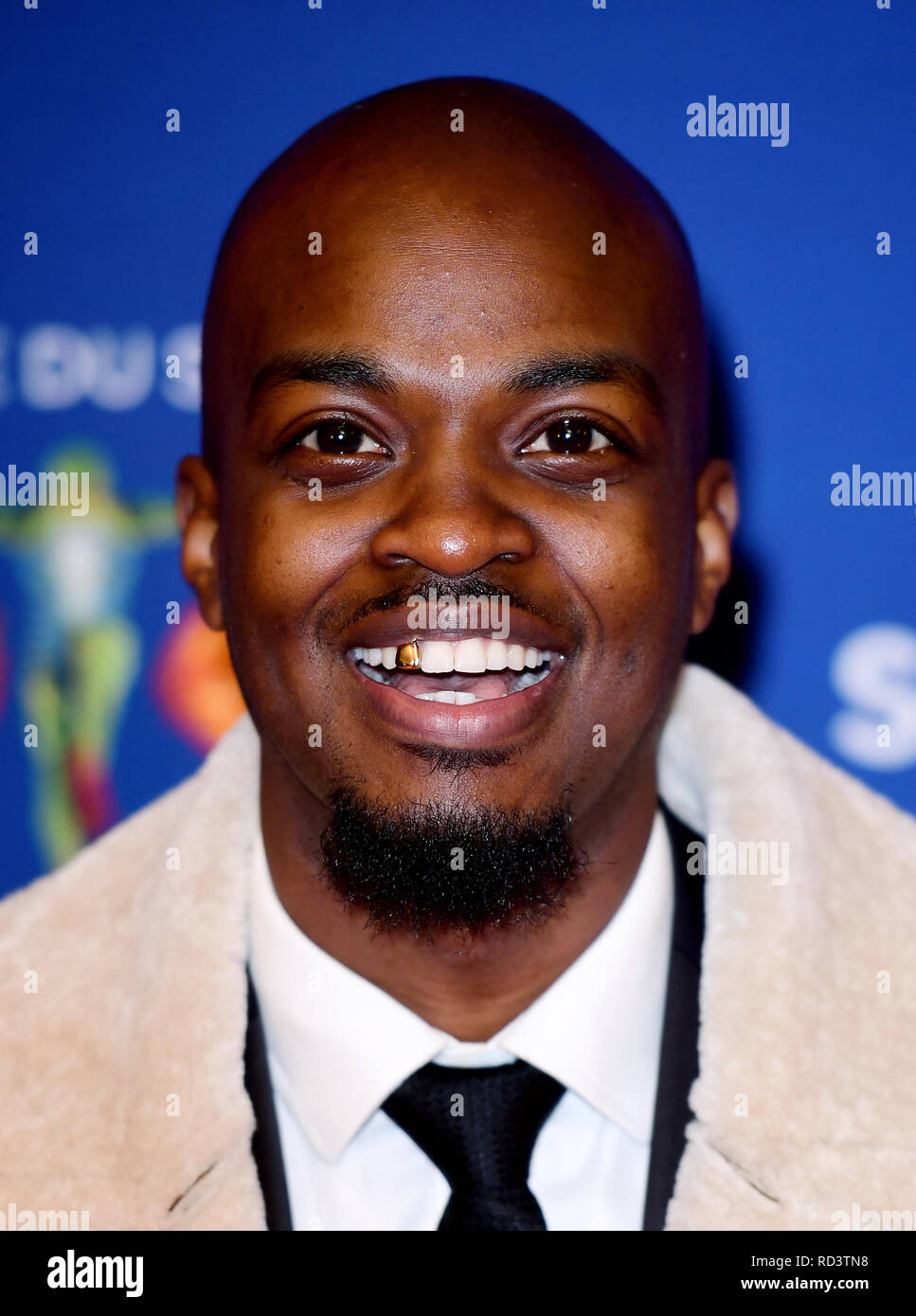 George The Poet attending the premiere of Cirque du Soleil's Totem, in ...