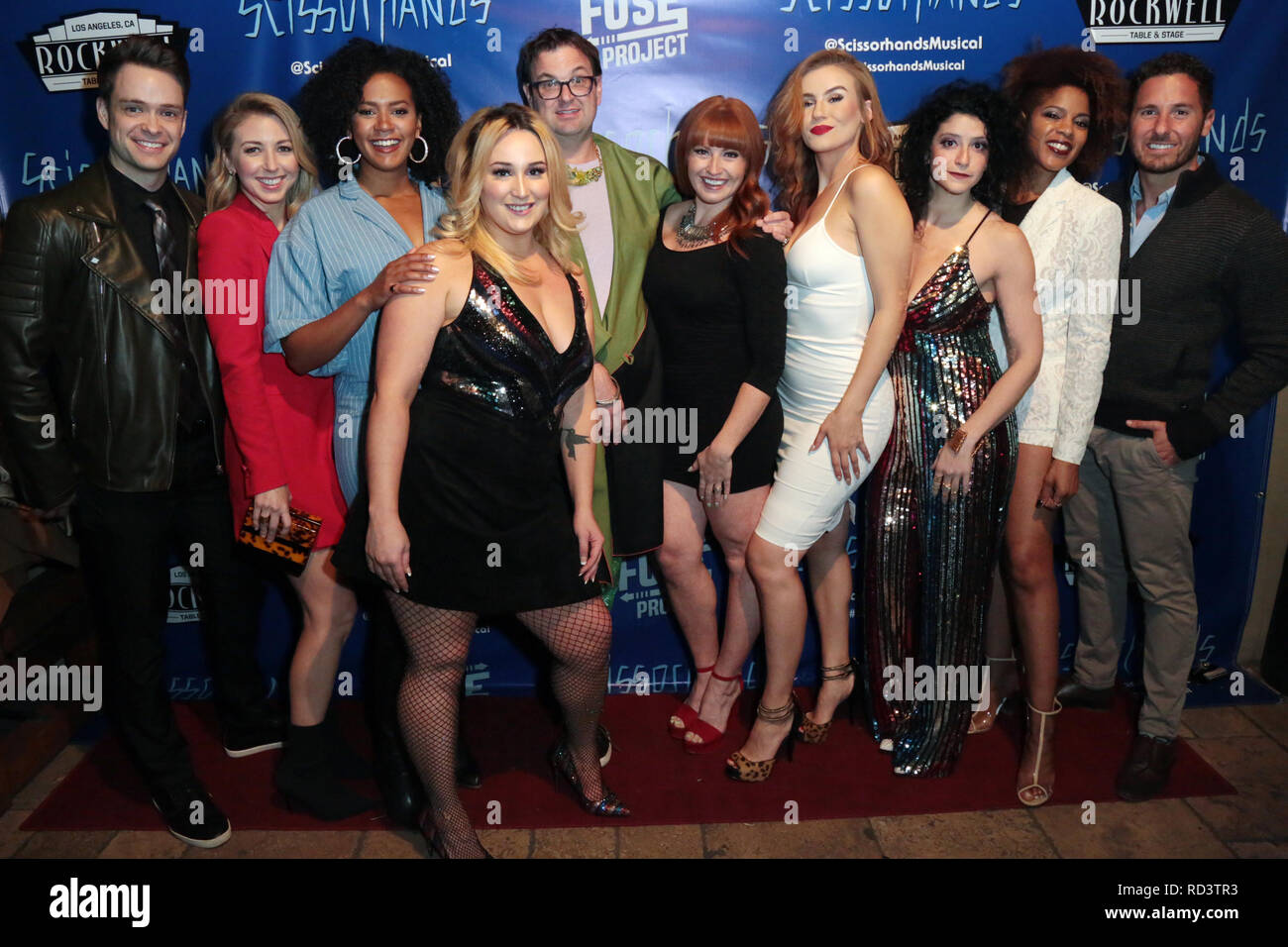 Opening night of 'Edward Scissorhands: A Musical Parody' at Rockwell ...