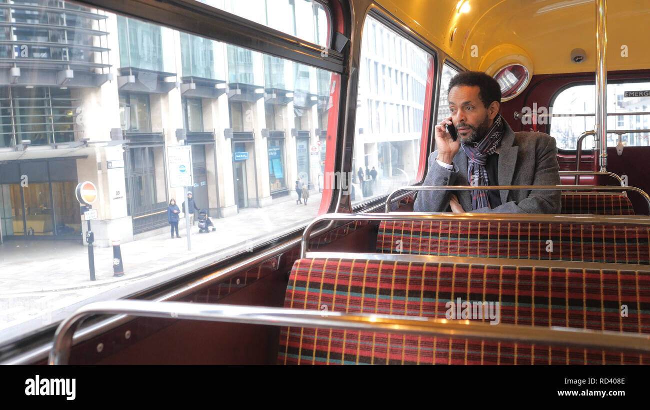 London bus travel through westminster hi-res stock photography and ...