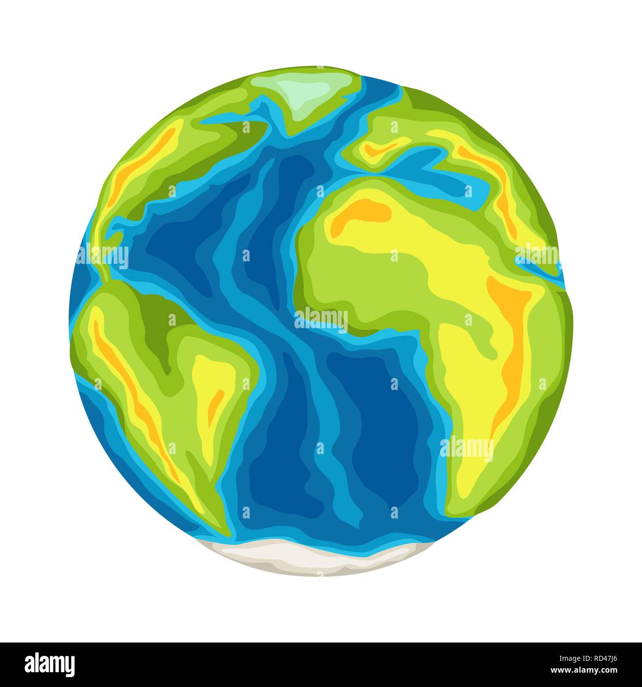 World map banner continents Stock Vector Images - Alamy