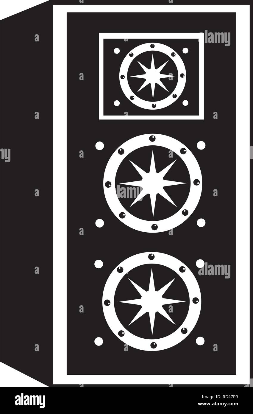 speaker box icon Stock Vector Image & Art - Alamy