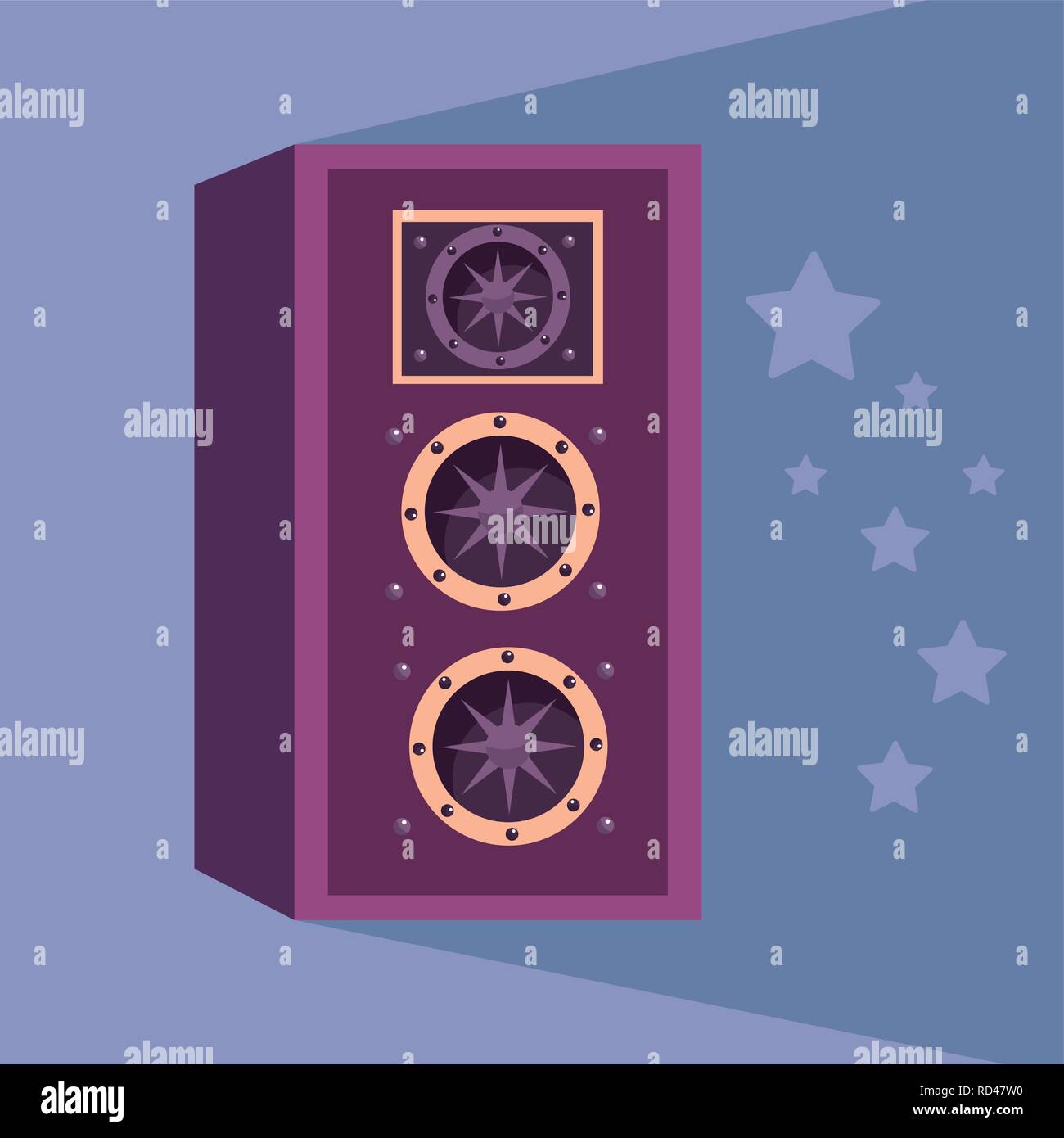speaker box icon Stock Vector Image & Art - Alamy
