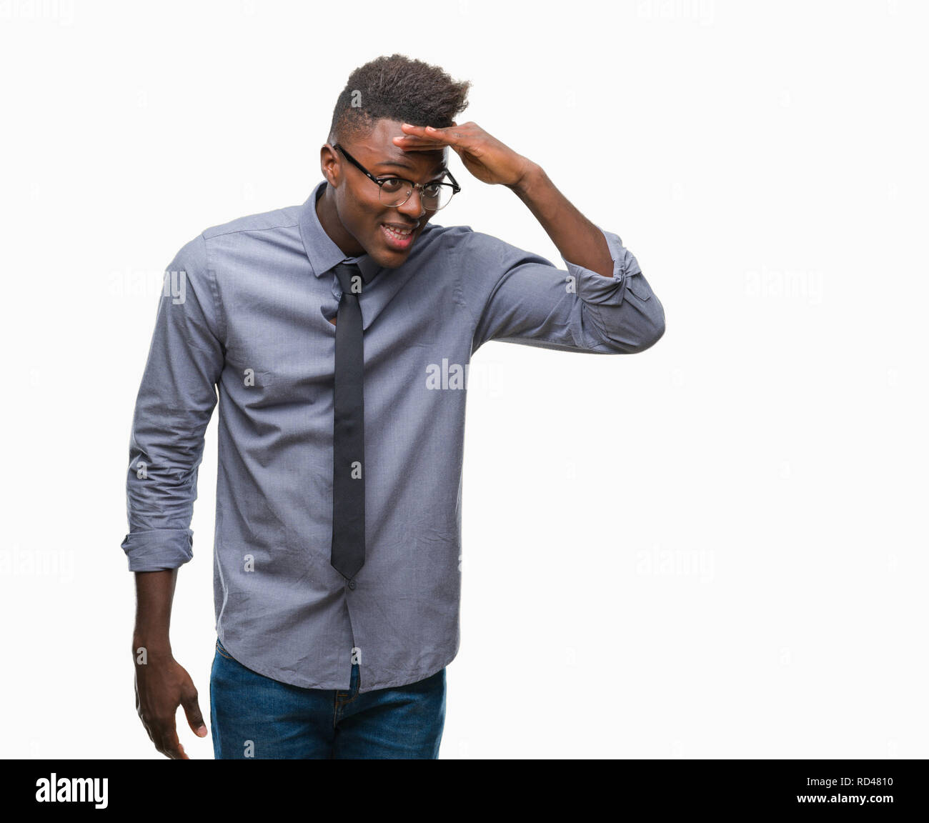 Job search confident young Cut Out Stock Images & Pictures - Alamy
