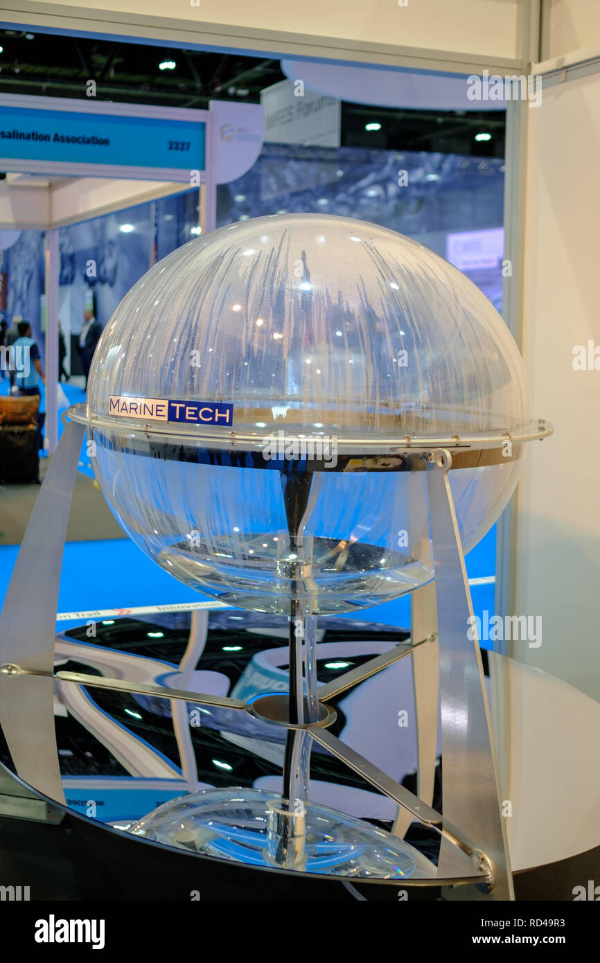 Abu Dhabi‎, UAE. 16th January, 2019. Marine Tech - HELIO is a unit of ...