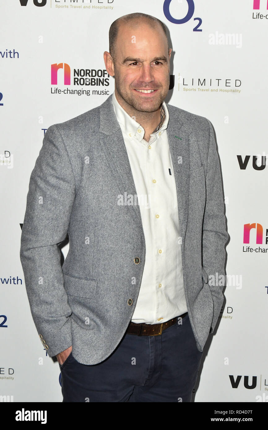 London, UK. 16th January, 2019. Charlie Hodgson attends Rugby legend ...