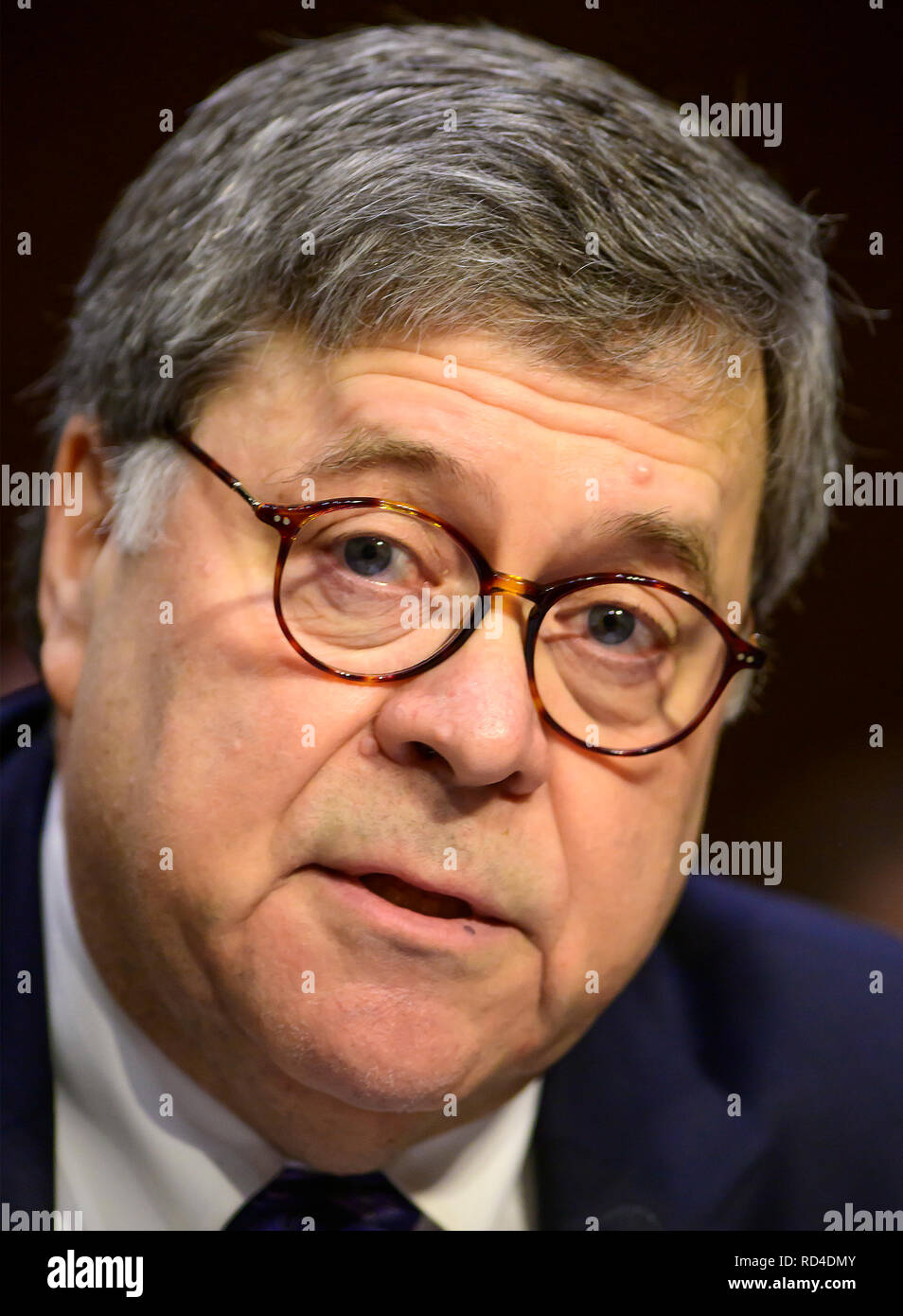 Washington, United States Of America. 15th Jan, 2019. William P. Barr ...