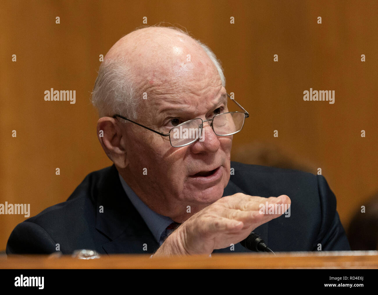 United States Senator Ben Cardin (Democrat of Maryland) participates in ...
