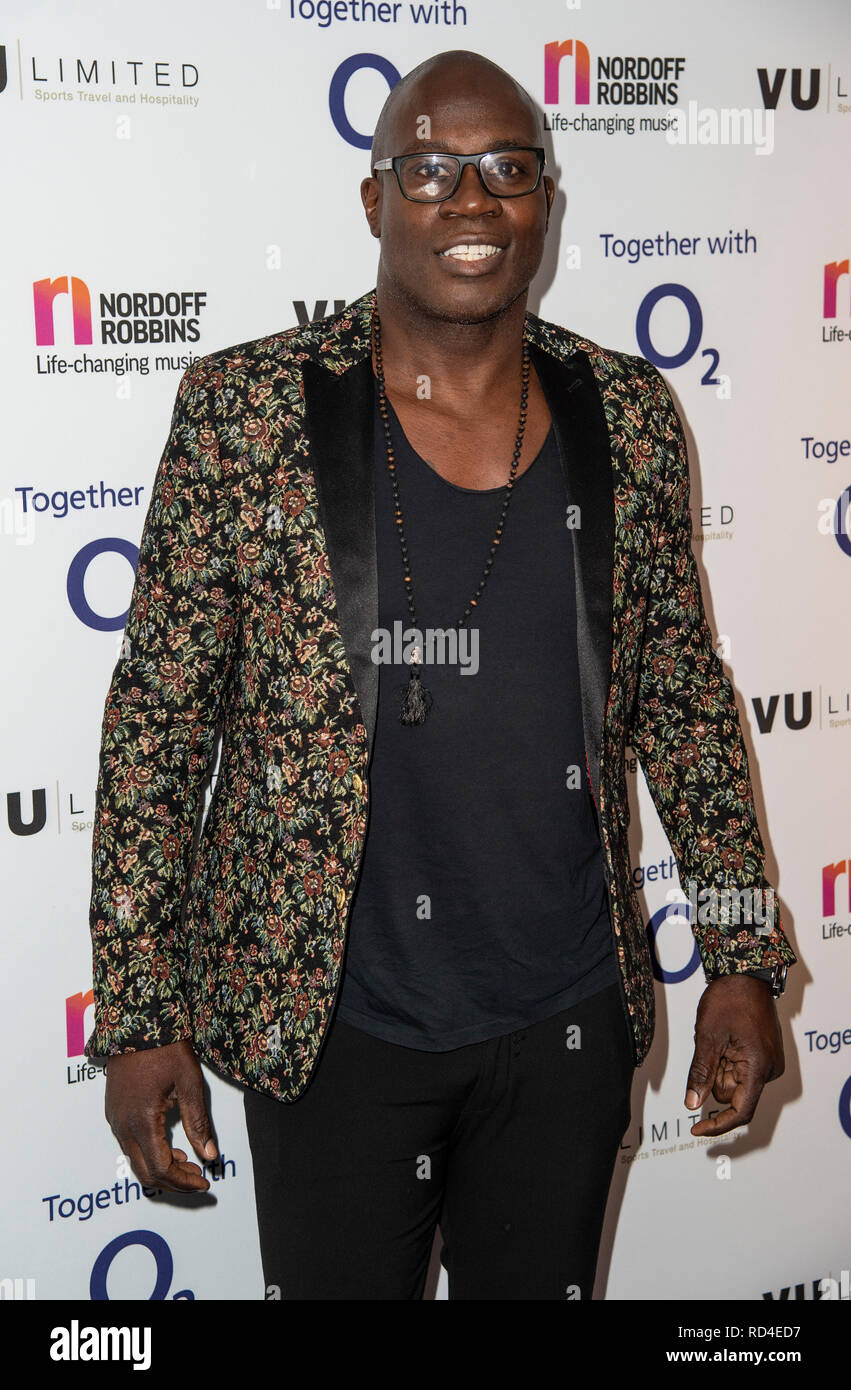 London, UK. 16th January, 2019. Martin Offiah attends the Legends Of ...