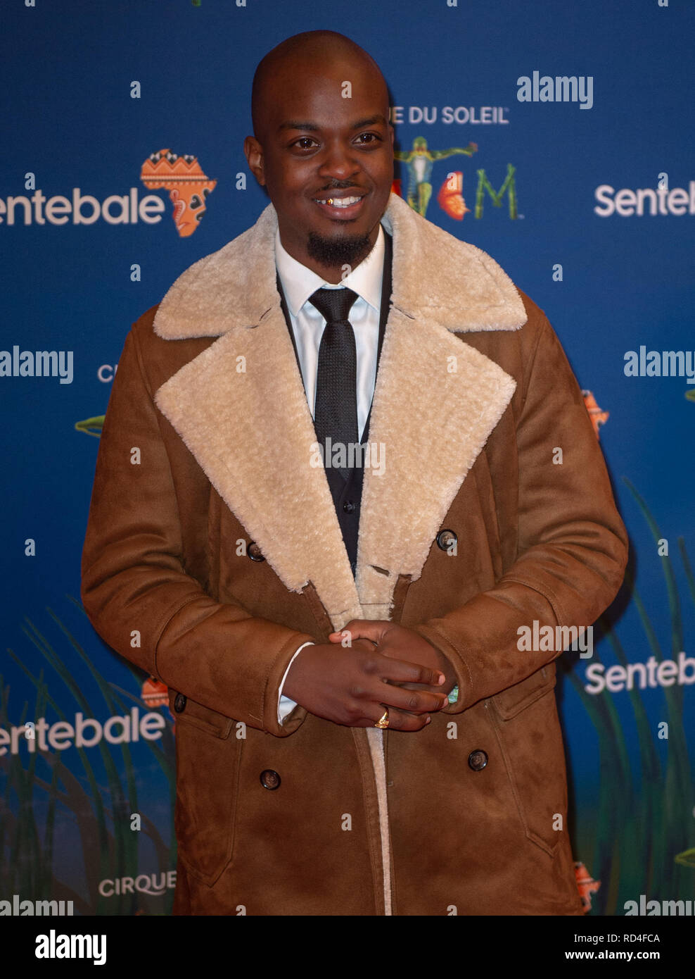 London, United Kingdom. 16 January 2019. George the Poet arrives for ...