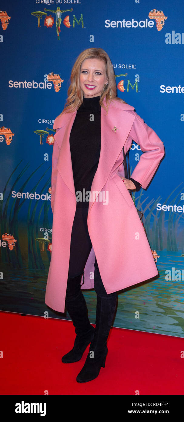 London, United Kingdom. 16 January 2019. Rachel Riley arrives for the ...