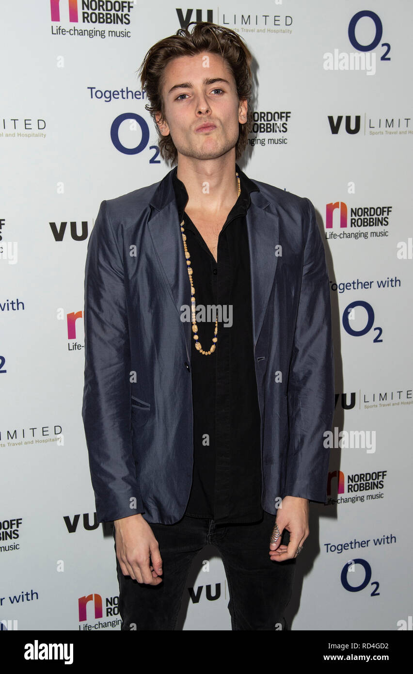 Elijah Rowan attends the Legends Of Rugby Dinner 2019 in aid of Nordoff ...