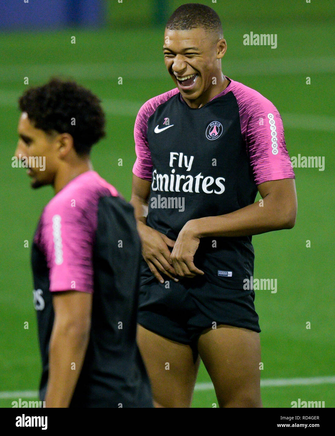 Paris saint germains french forward kylian mbappe hi-res stock ...