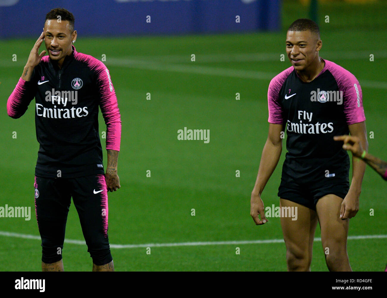 Neymar jr kylian mbappé hi-res stock photography and images - Alamy