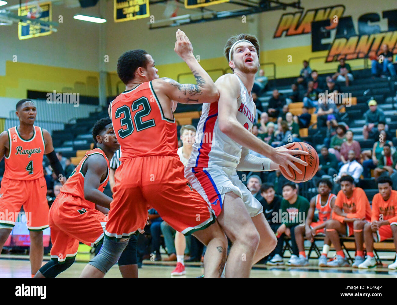 January 15, 2019: JJ Pearce High School Senior Drew Timme #2 had 32 ...