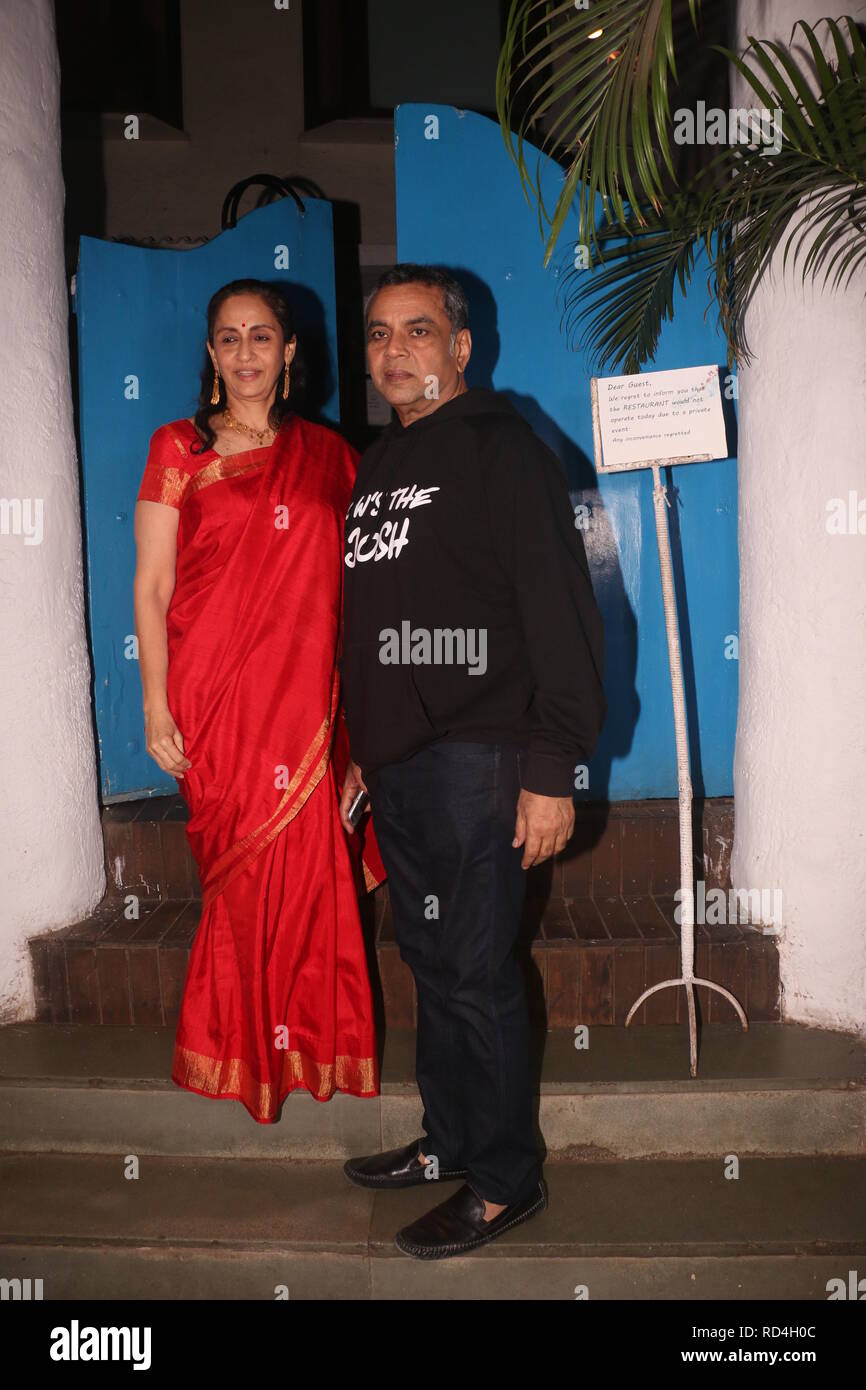 Paresh Rawal Family Photo