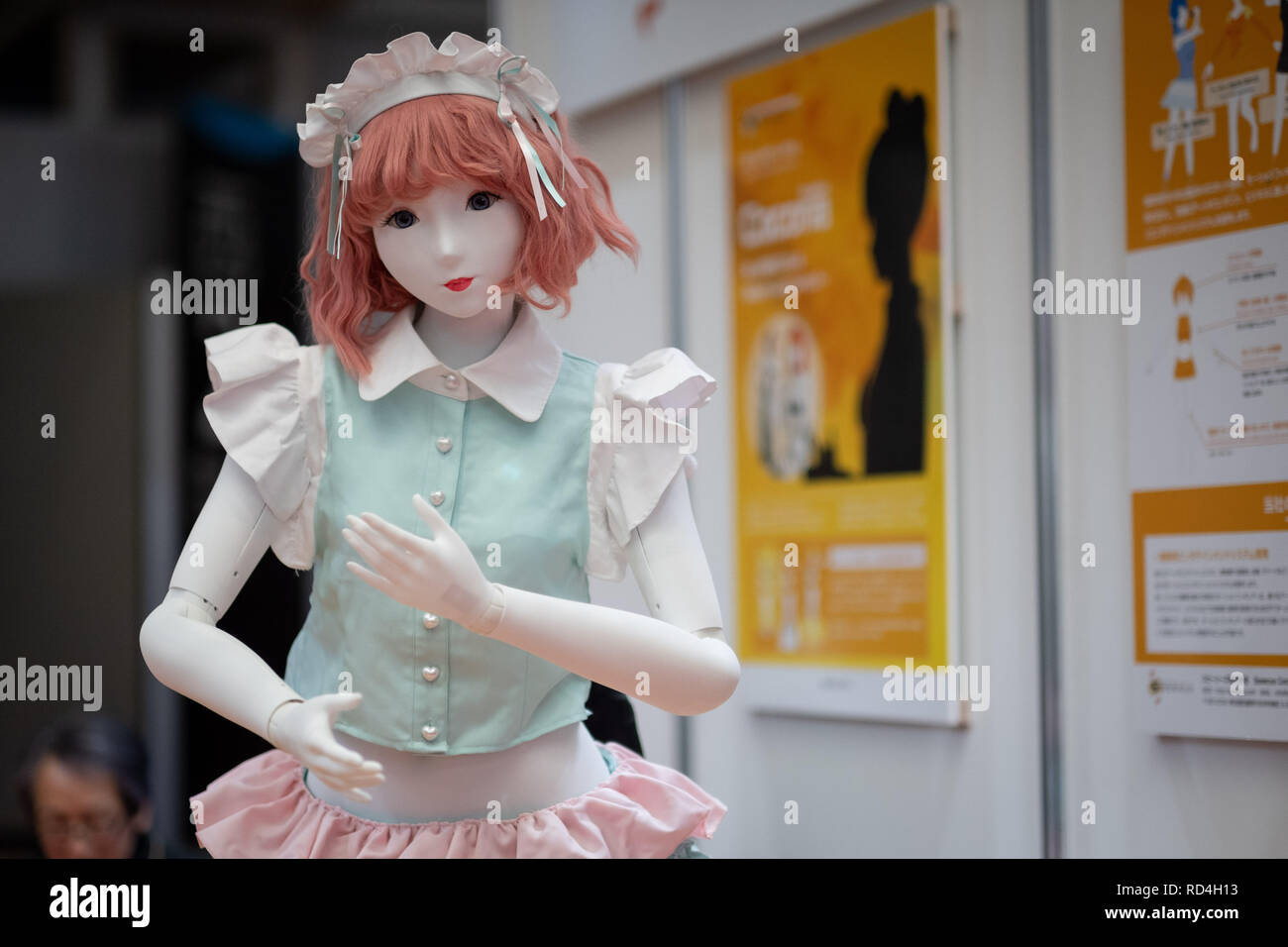 Tokyo, Japan. 17th January, 2019. Japanese robot venture Speecys ...