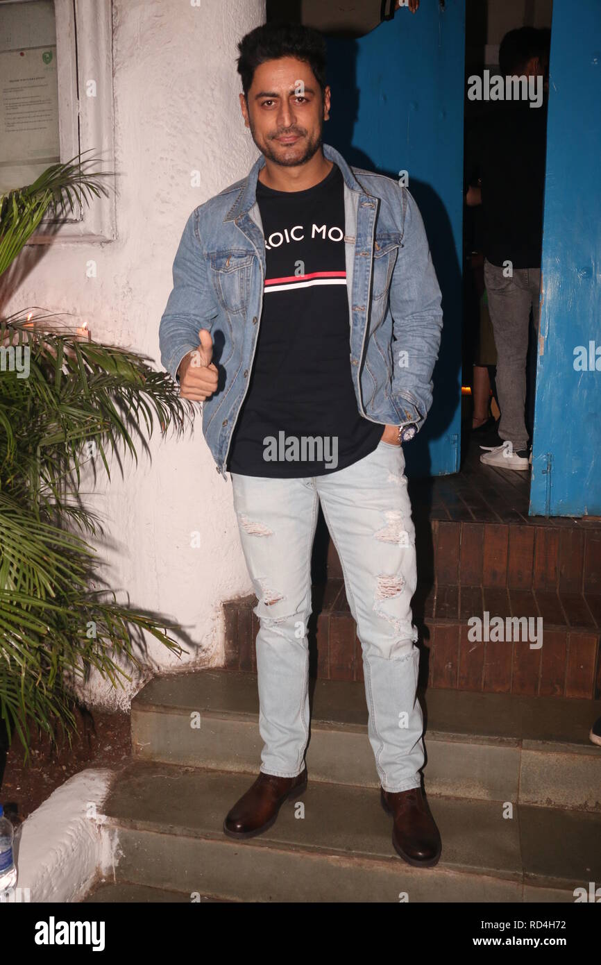 Mumbai,India, 16th Jan 2019 : Bollywood actor mohit raina at hindi ...