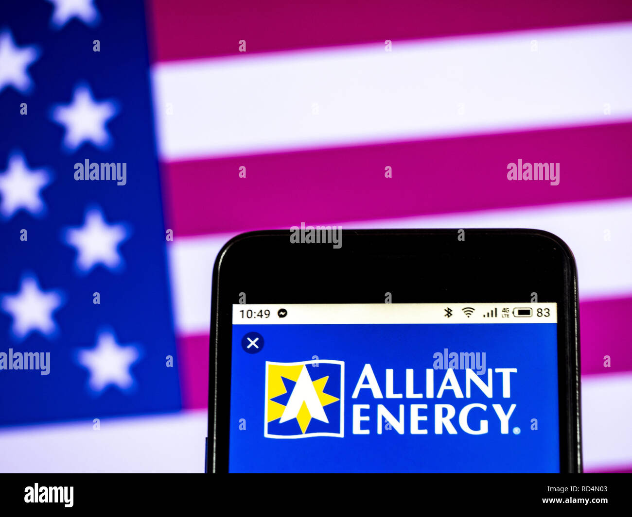 Alliant logo hi-res stock photography and images - Alamy