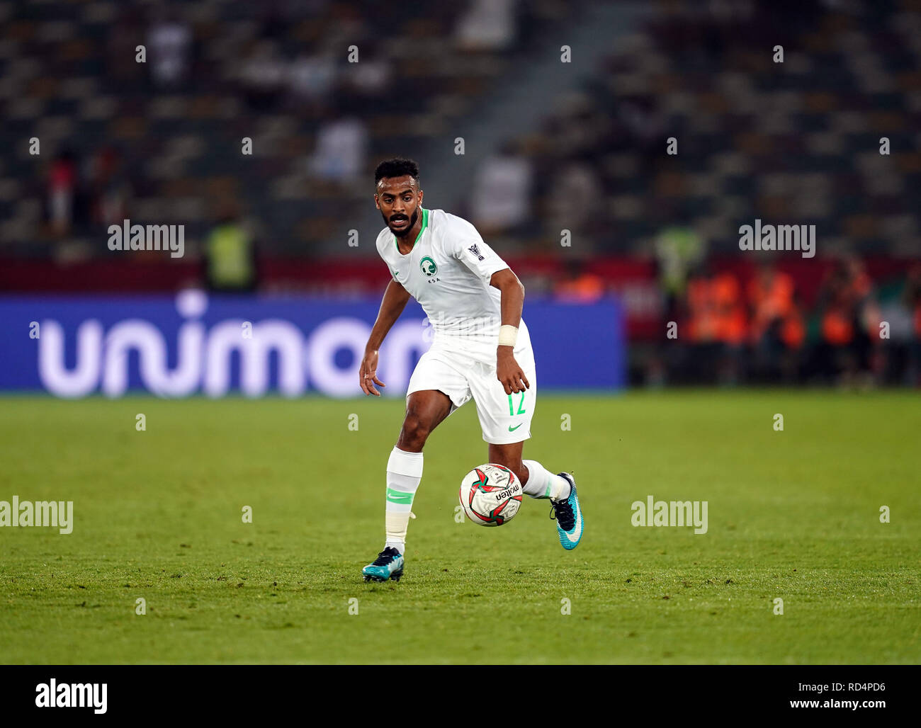 January 17, 2019 : Hamdan Al-Shamrani of Saudi Arabia during Saudi ...
