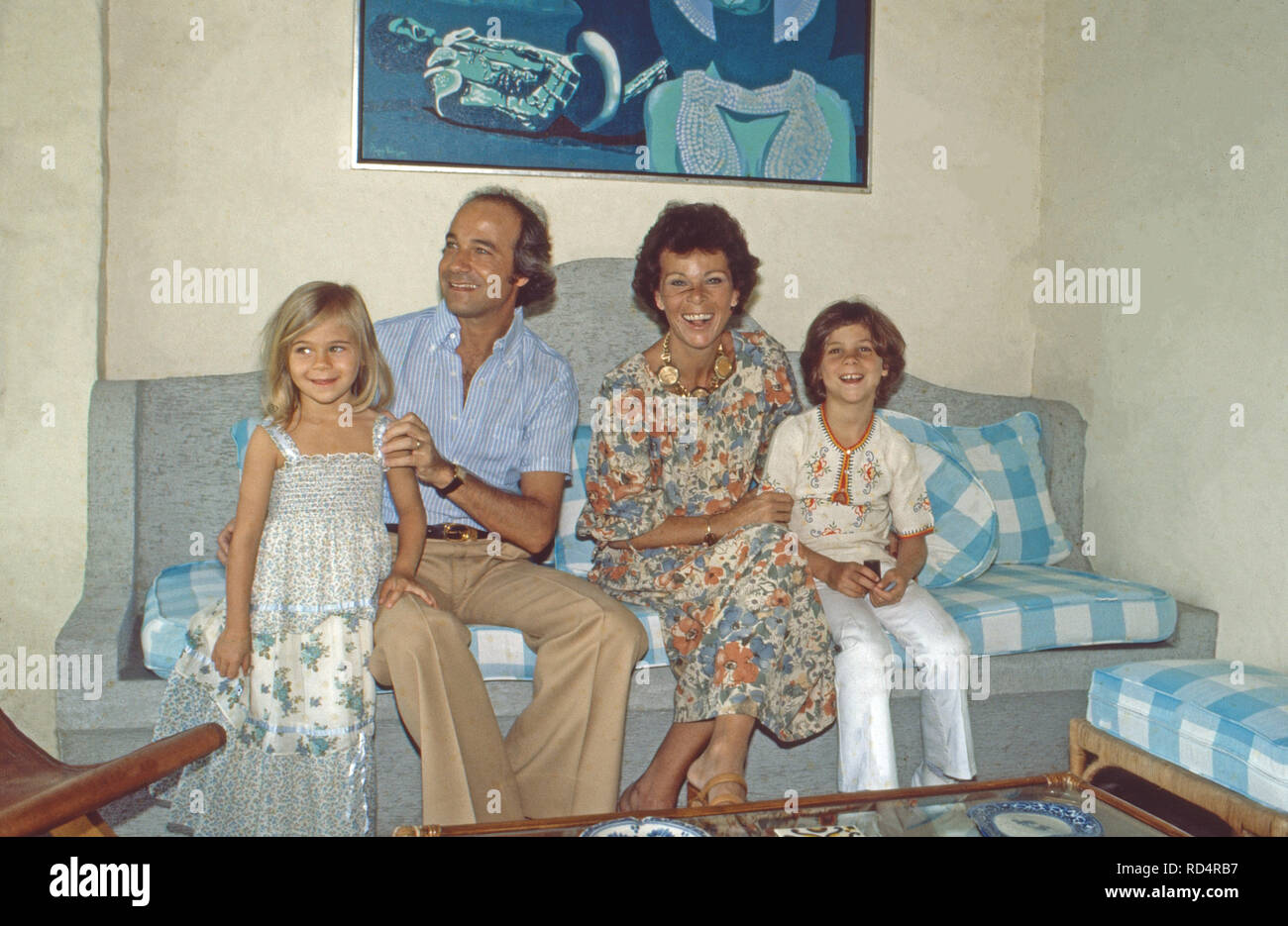 Prinzessin Maria Beatrice von Savoyen mit Ehemann Luis Reyna Corvalan ...