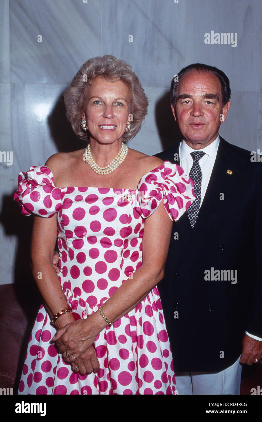 Rudolf Graf und Herr von Schönburg Glauchau mit Gemahlin Marie Louise ...