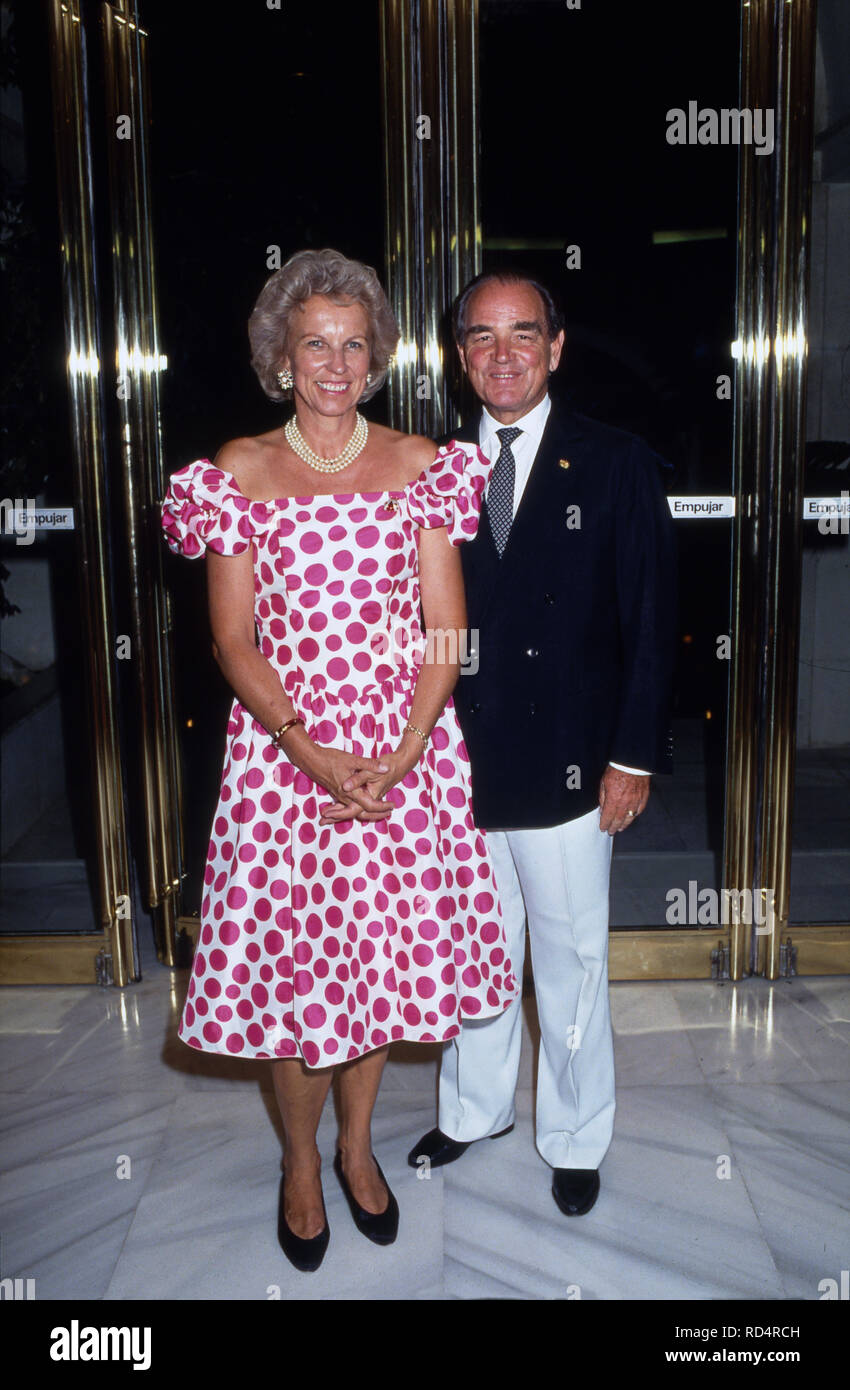 Rudolf Graf und Herr von Schönburg Glauchau mit Gemahlin Marie Louise ...