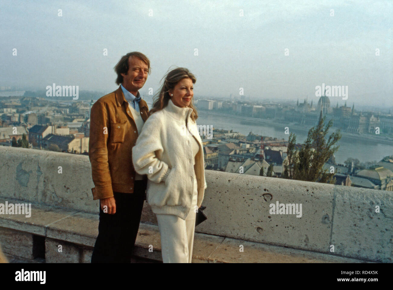 Michael Prinz von Preußen mit Ehefrau Jutta in Budapest, Ungarn 1978 ...