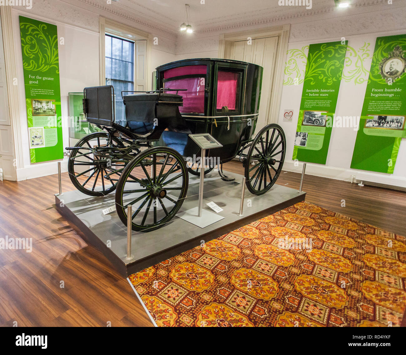 A Brougham Carriage at Preston Park Museum,Eaglescliffe,Stockton on ...
