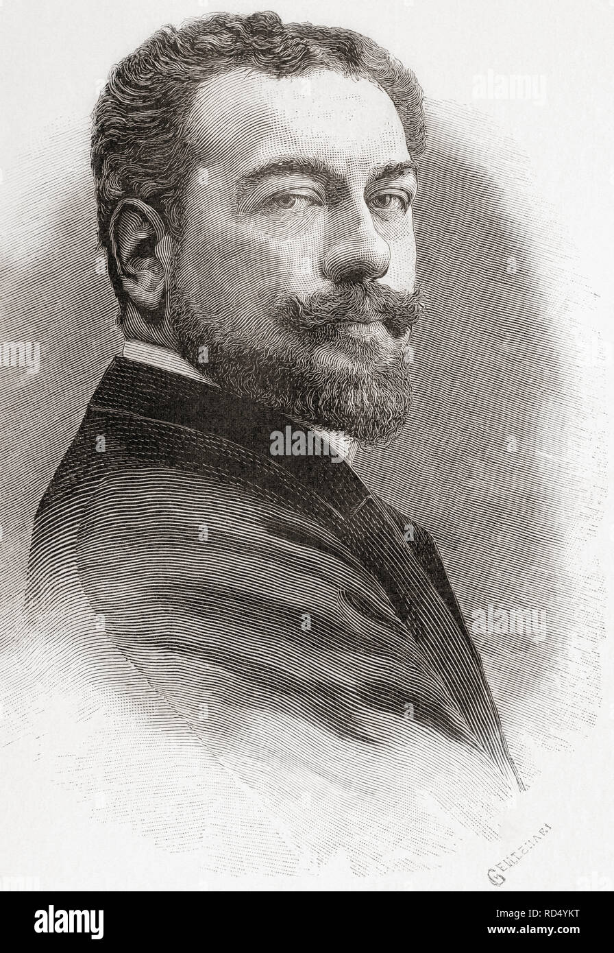 Victor Maurel, 1848 – 1923. French operatic baritone. From La ...