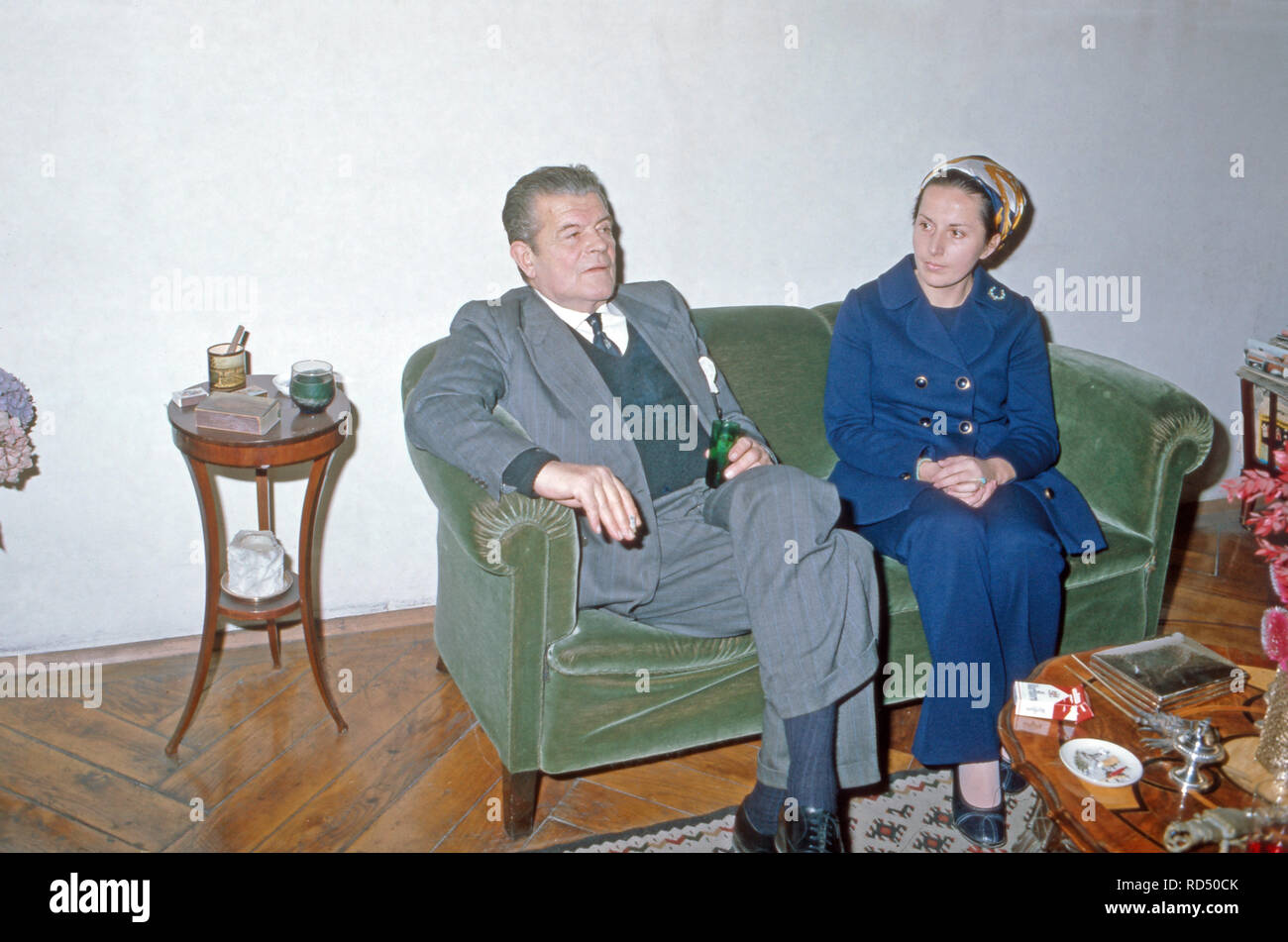 Tassilo Fürst von Fürstenberg empfängt Besuch in seinem Anwesen in ...