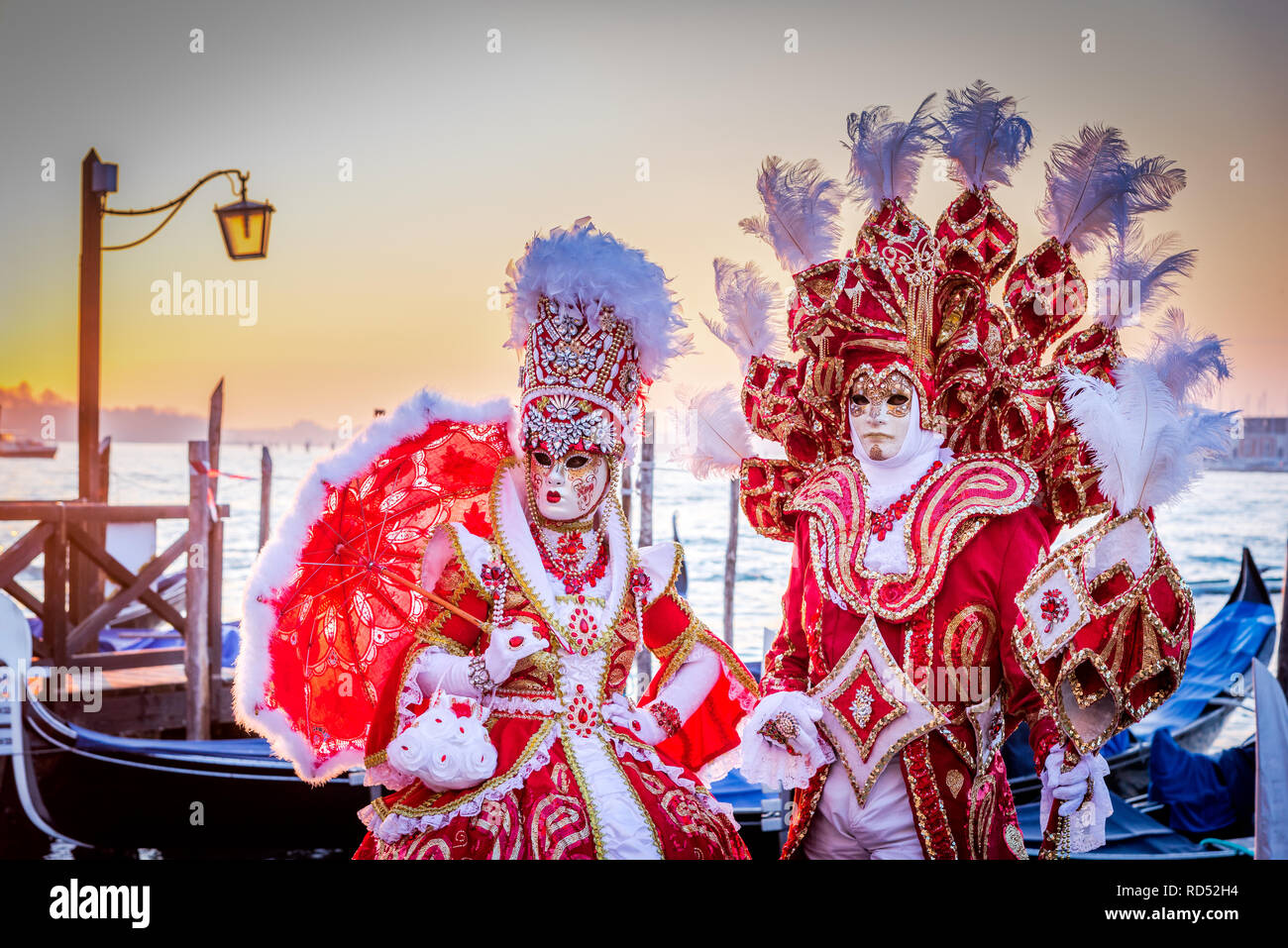 Venice, Italy, Carnival of Venice, beautiful mask at Piazza San Marco ...
