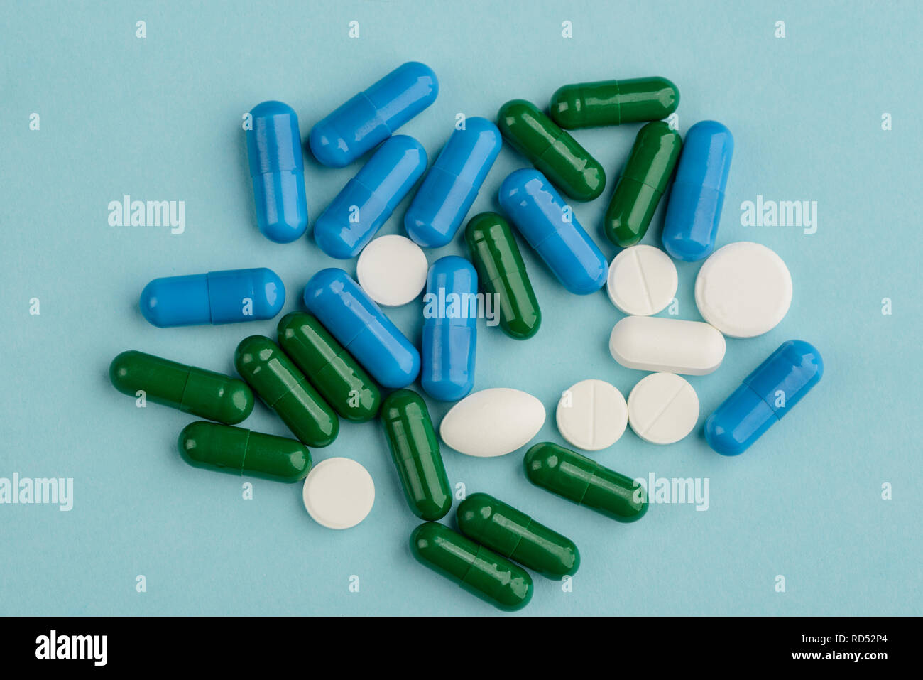 Sugar coated tablets hi-res stock photography and images - Alamy