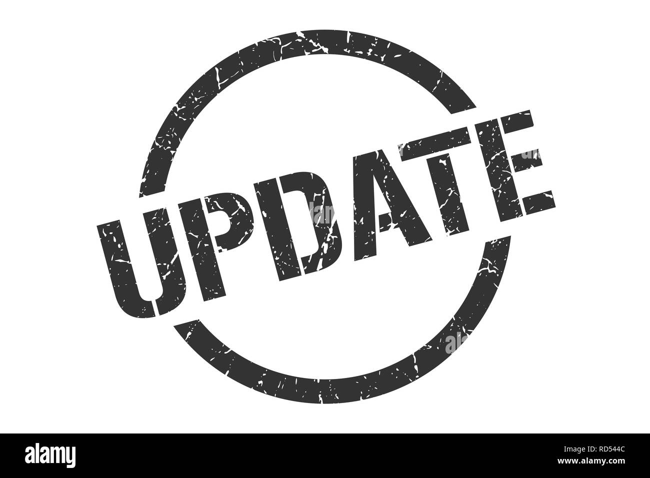 update black round stamp Stock Vector Image & Art - Alamy