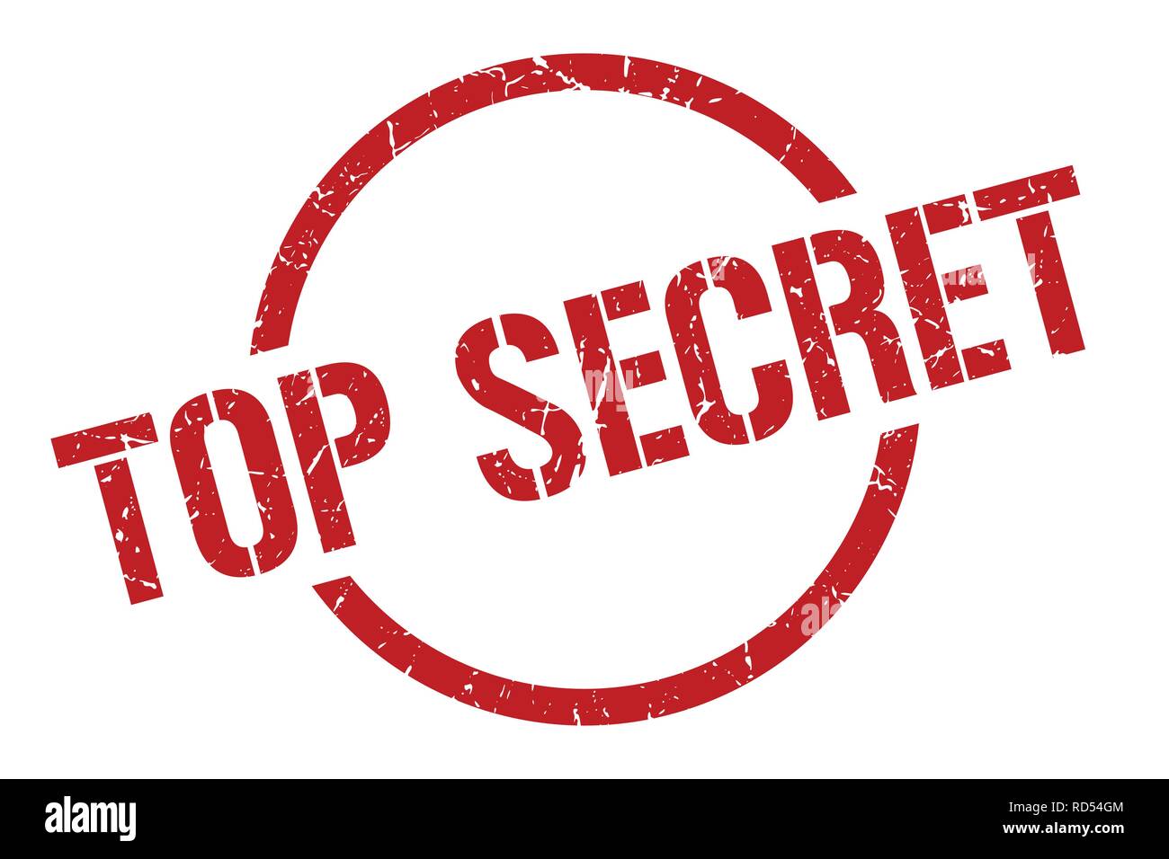 top secret red round stamp Stock Vector Image & Art - Alamy