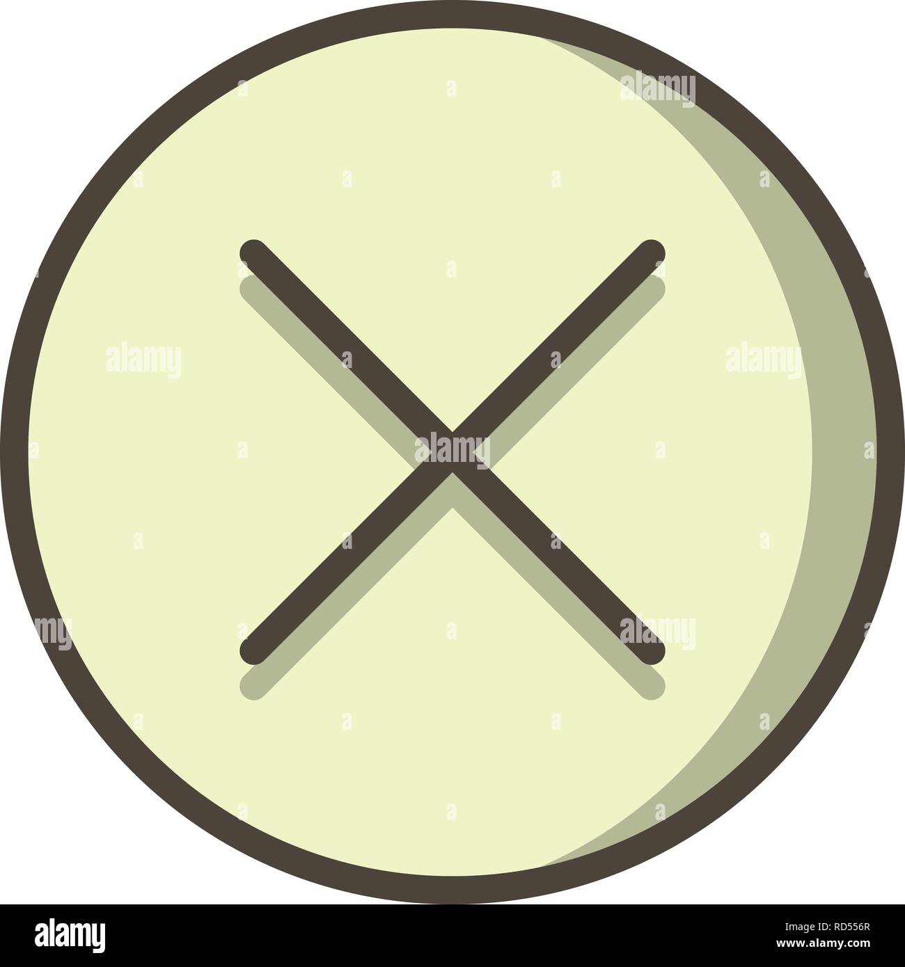 Cancel Sign Icon Vector Illustration For Personal And Commercial Use ...