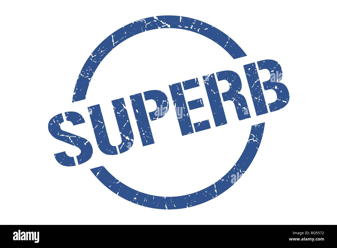 superb blue round stamp Stock Vector Image & Art - Alamy