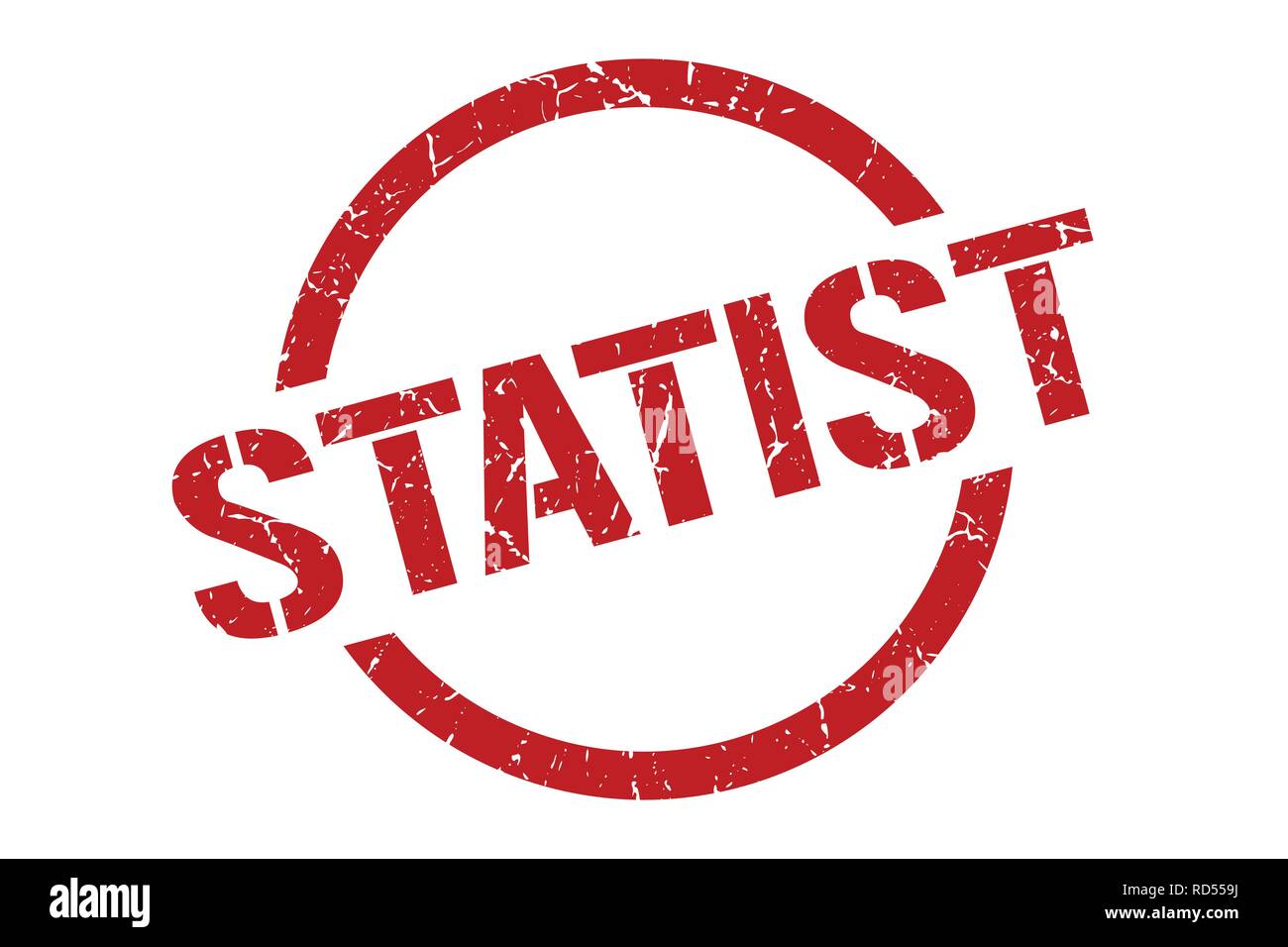 statist red round stamp Stock Vector Image & Art - Alamy