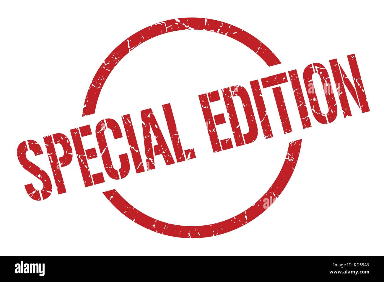 special edition red round stamp Stock Vector Image & Art - Alamy