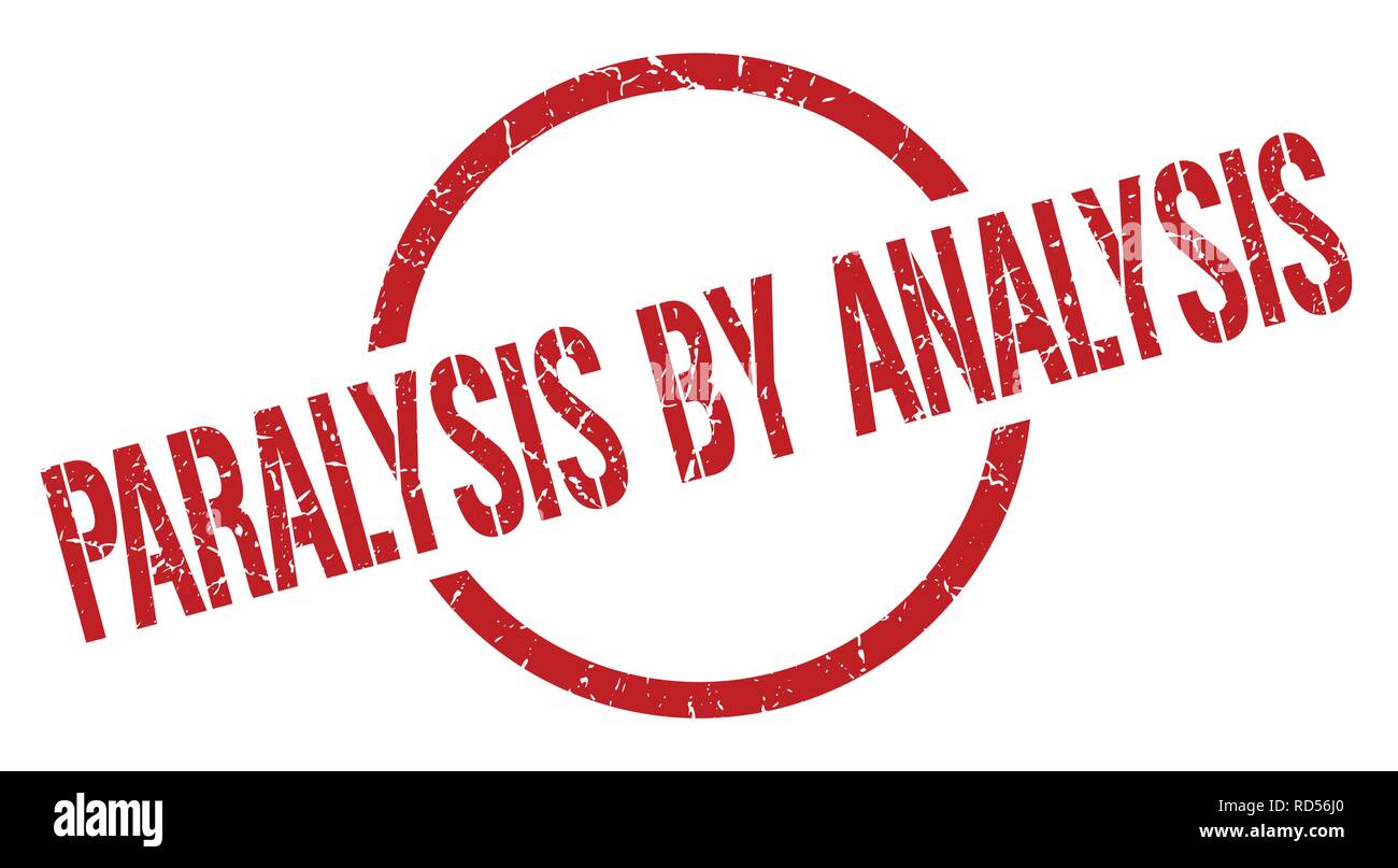 Paralysis by analysis Stock Vector Images - Alamy