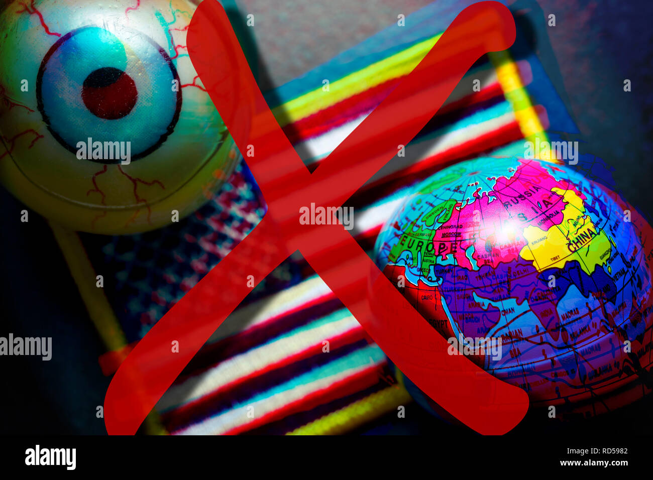 Flagge globus hi-res stock photography and images - Alamy