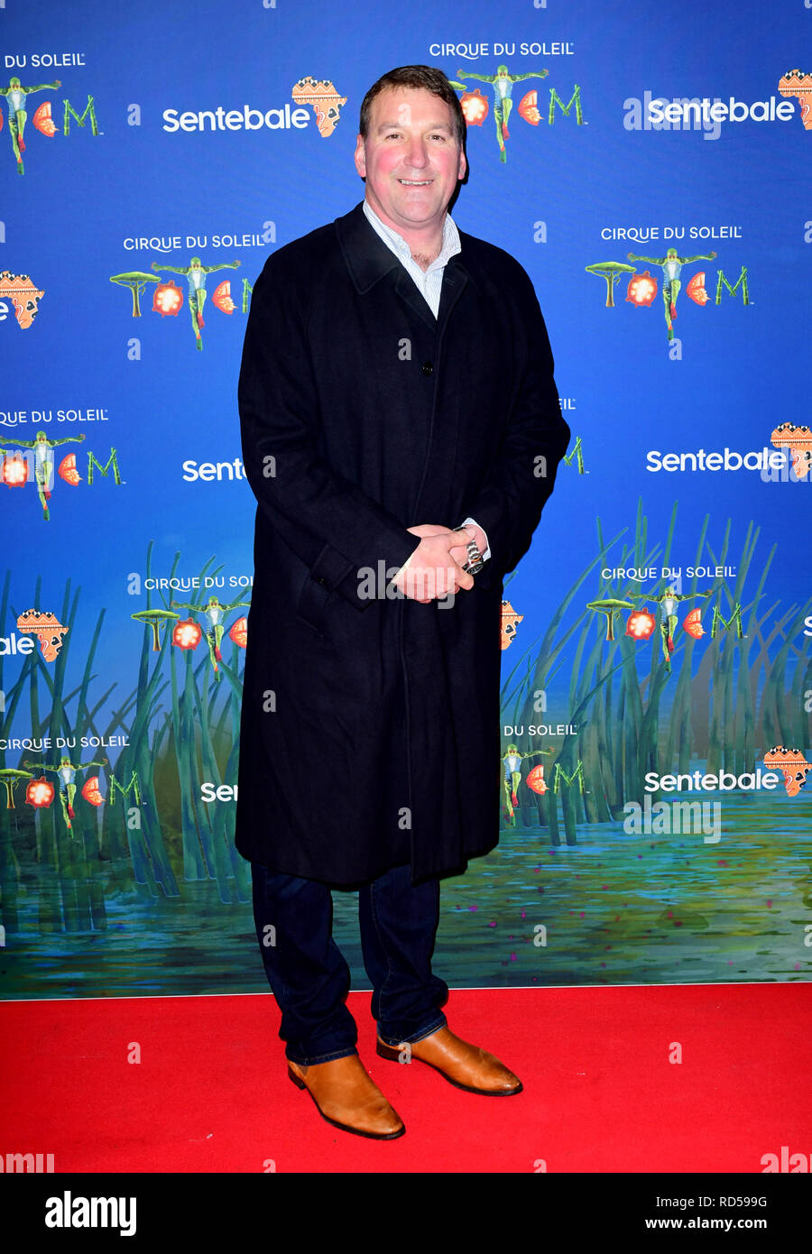 Matthew Pinsent attending the premiere of Cirque du Soleil's Totem, in ...
