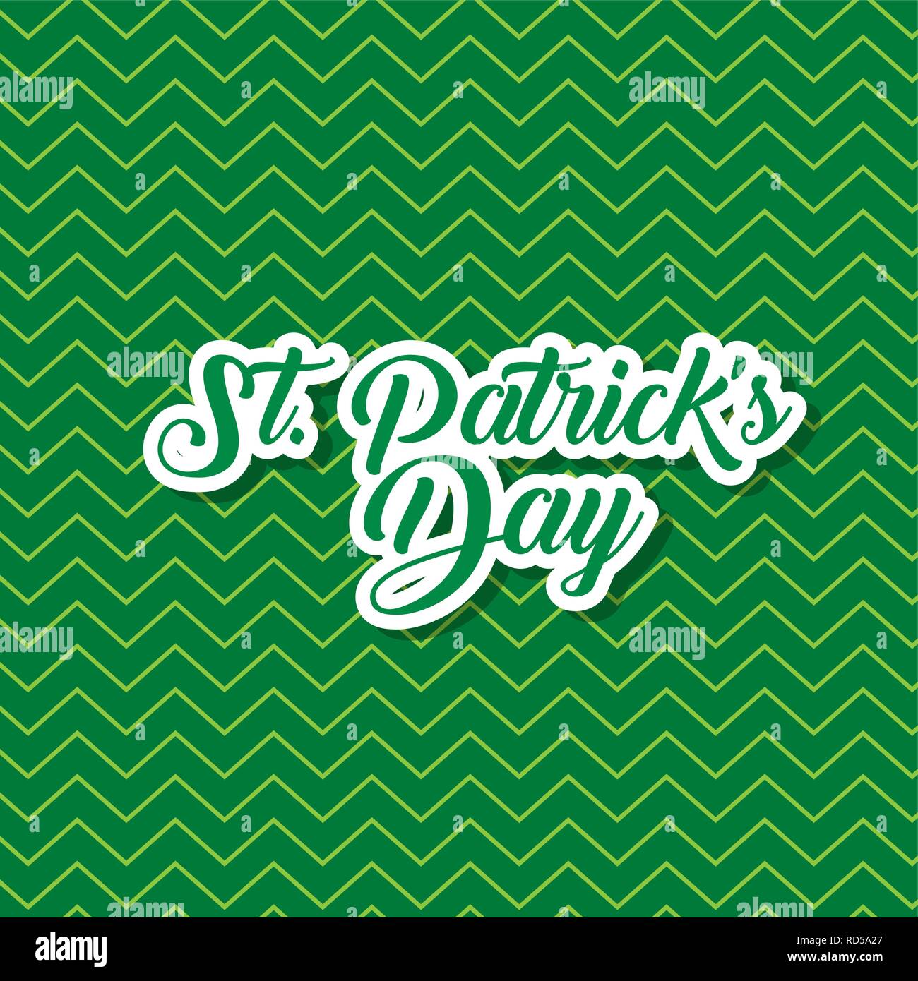 st patrick celebration and abstract lines texture background Stock ...