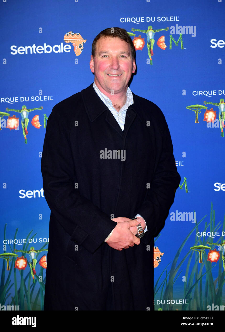 Matthew Pinsent attending the premiere of Cirque du Soleil's Totem, in ...