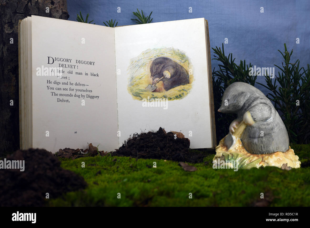 Vintage Beatrix Potter book of Appley Dapply's Nursery Rhymes and ...