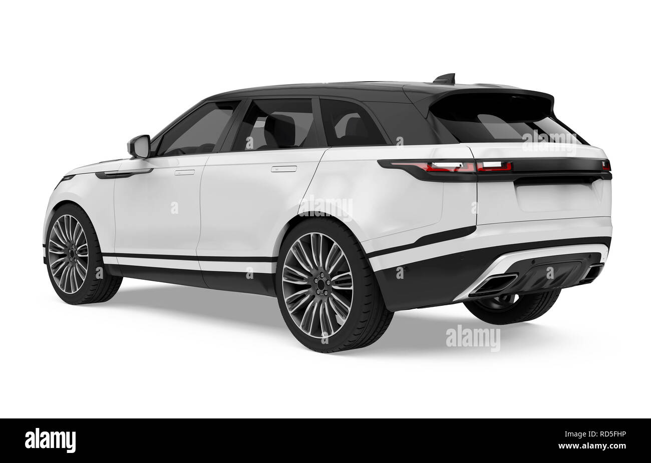 SUV Car Isolated Stock Photo - Alamy
