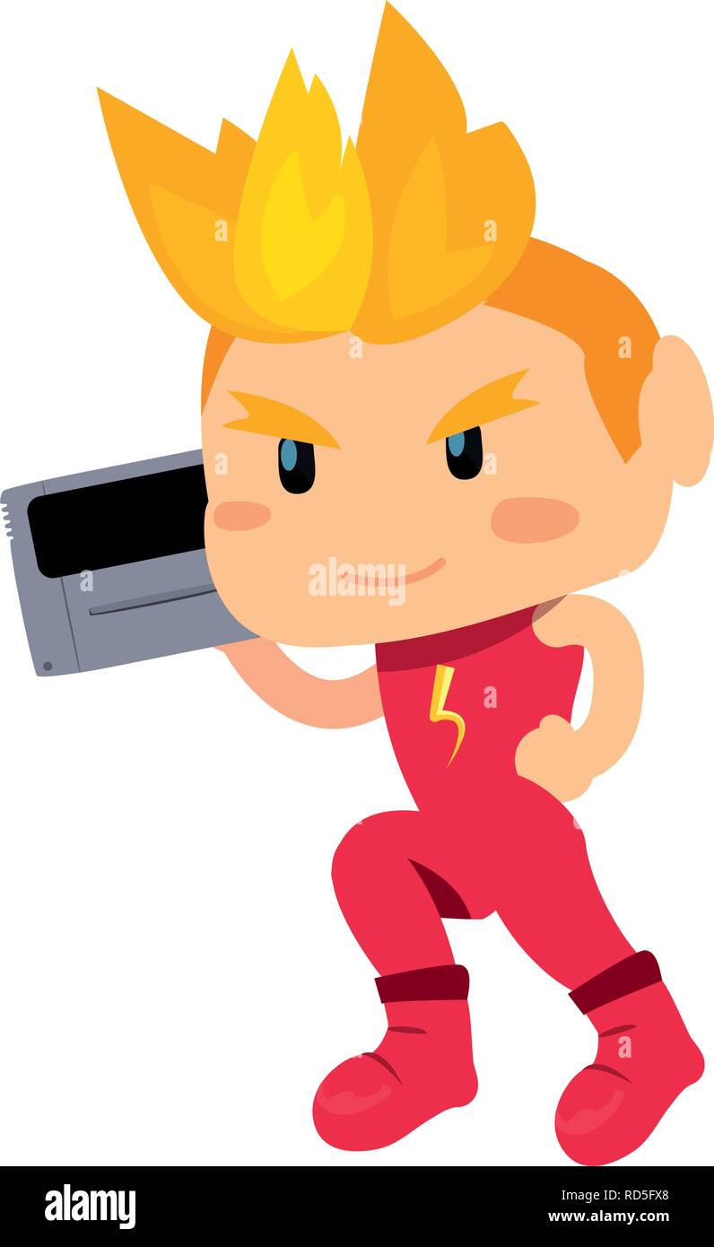 video games boy avatar with controller vector illustration Stock Vector ...