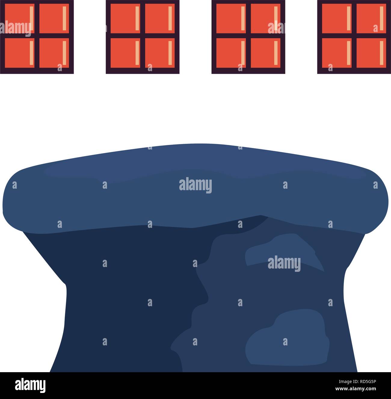 video game level bricks block vector illustration Stock Vector Image ...